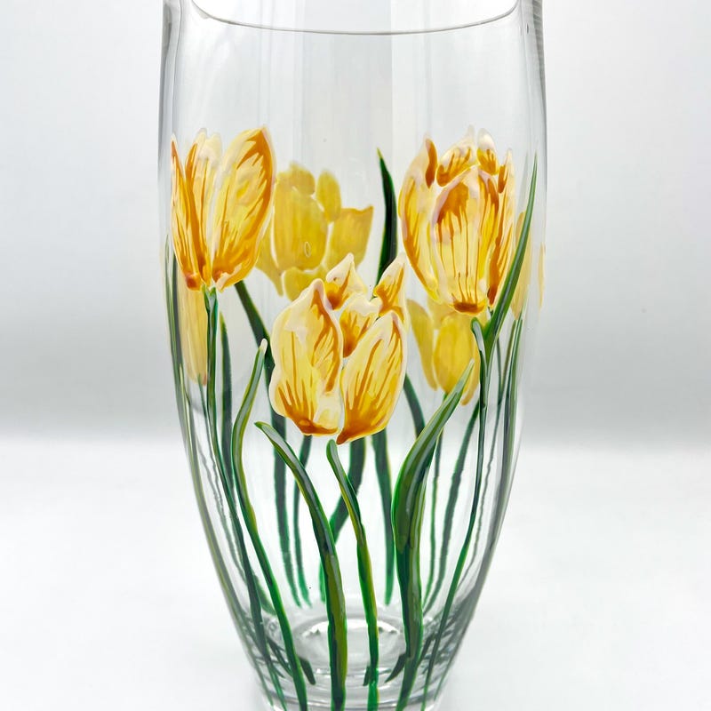 Tulip Vase - Etsy UK