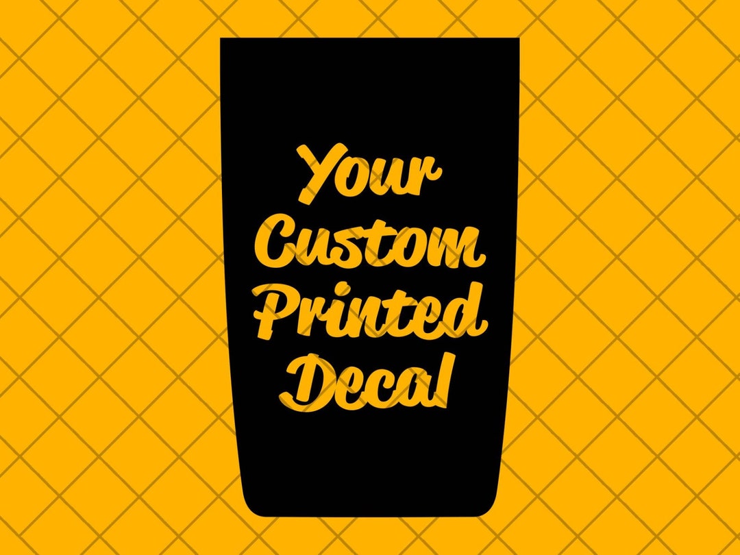 Your Custom Printed Decal Truck Hood Vinyl Decal Sticker, Custom ...