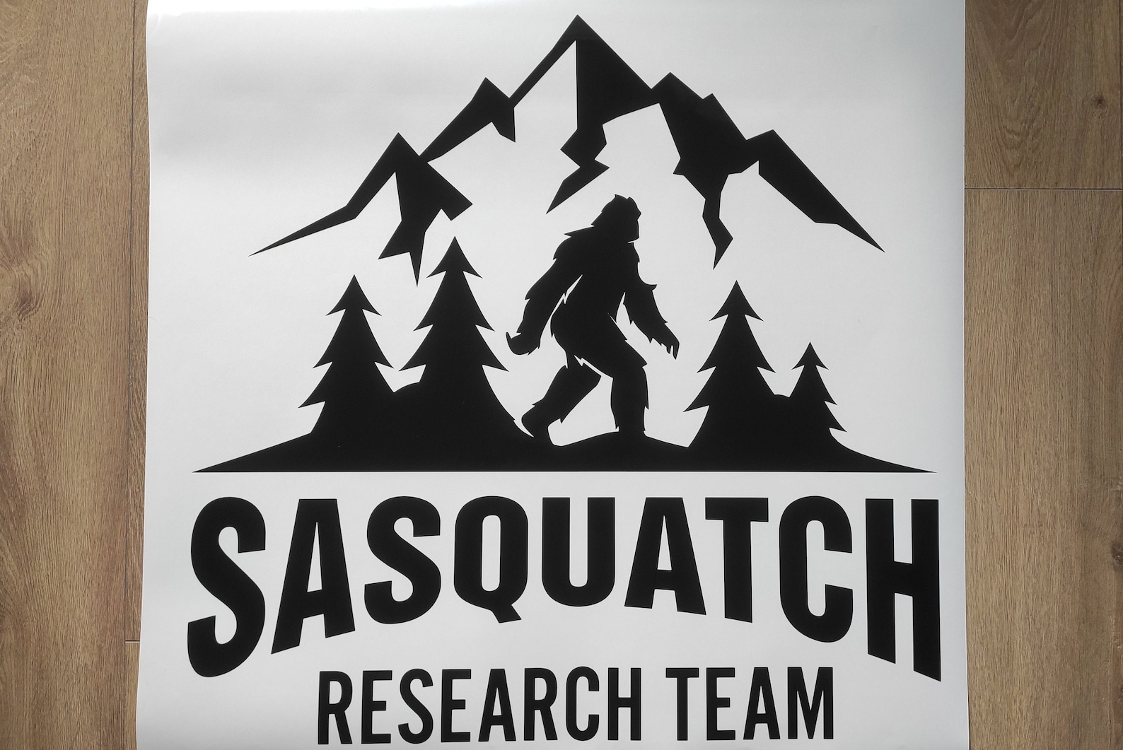 SASQUATCH Research Team Vinyl Decal Sticker BIGFOOT Decal - Etsy