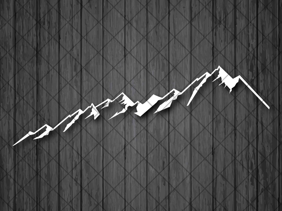 Off Road Mountains SUV Vinyl Decal Sticker, 4x4 OFF ROAD Mountain Vinyl ...