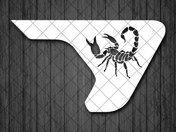 Scorpion Fender Vent Vinyl Decal Sticker JL / JLU / JT Fender | Etsy