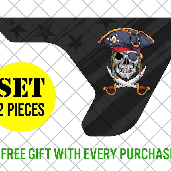 Pirate Flag Decal - Etsy