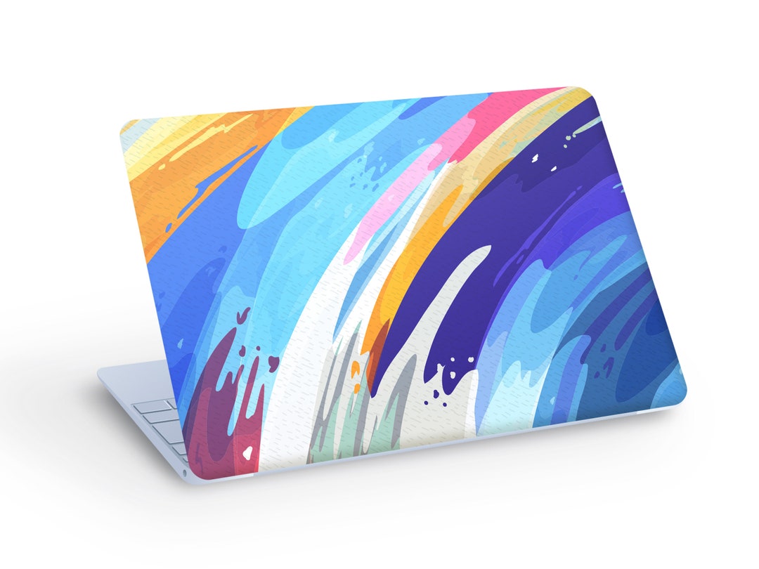 COLORFUL Art LAPTOP SKIN Decal Sticker, Laptop Skin Decal - Custom Size ...