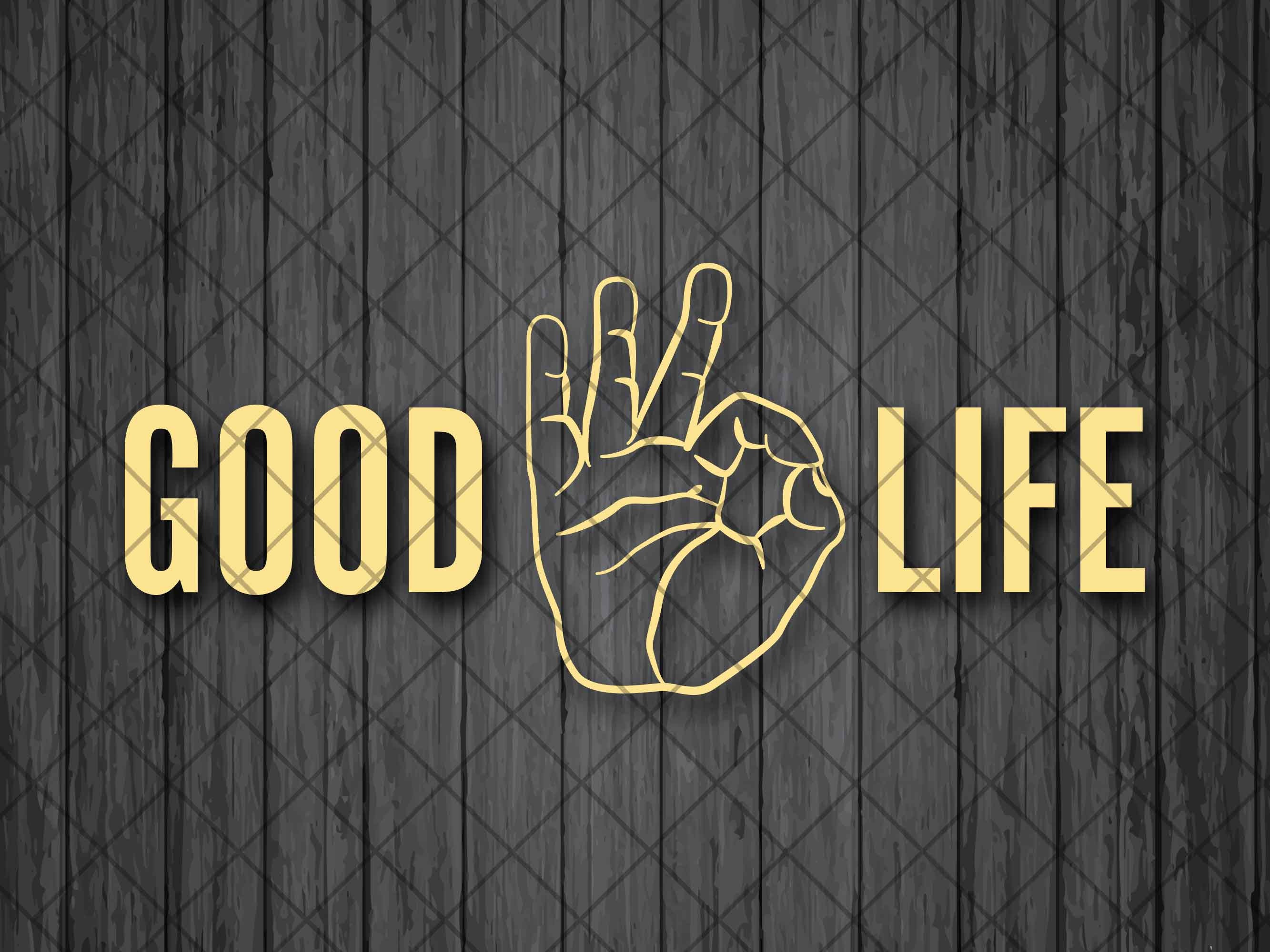 OK Hand Sign With Your Custom Text Vinyl Decal Sticker Laptop | Etsy