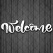 WELCOME Vinyl Decal Sticker Motivational Decal Inspirational - Etsy