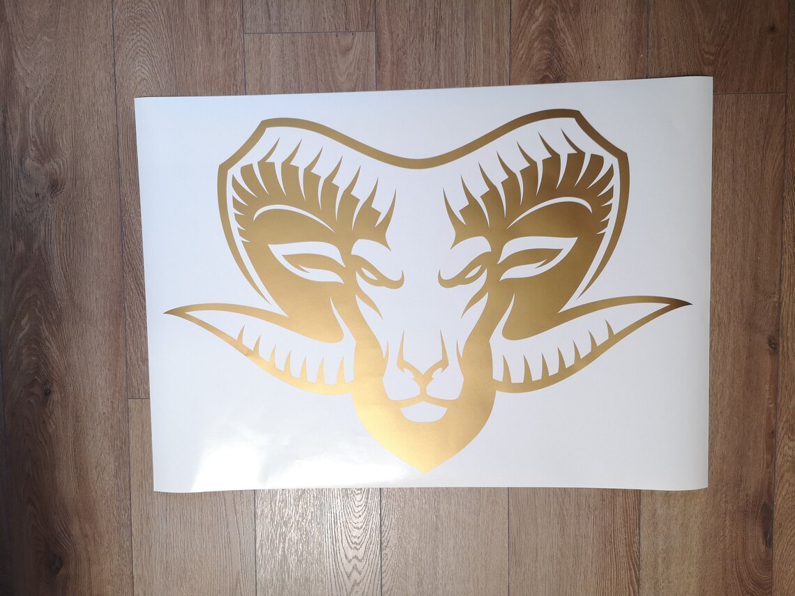 RAM Vinyl Decal Sticker, 4x4 Trucks Cars Vinyl Decal Sticker, Laptop ...