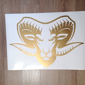 RAM Vinyl Decal Sticker, 4x4 Trucks Cars Vinyl Decal Sticker, Laptop ...