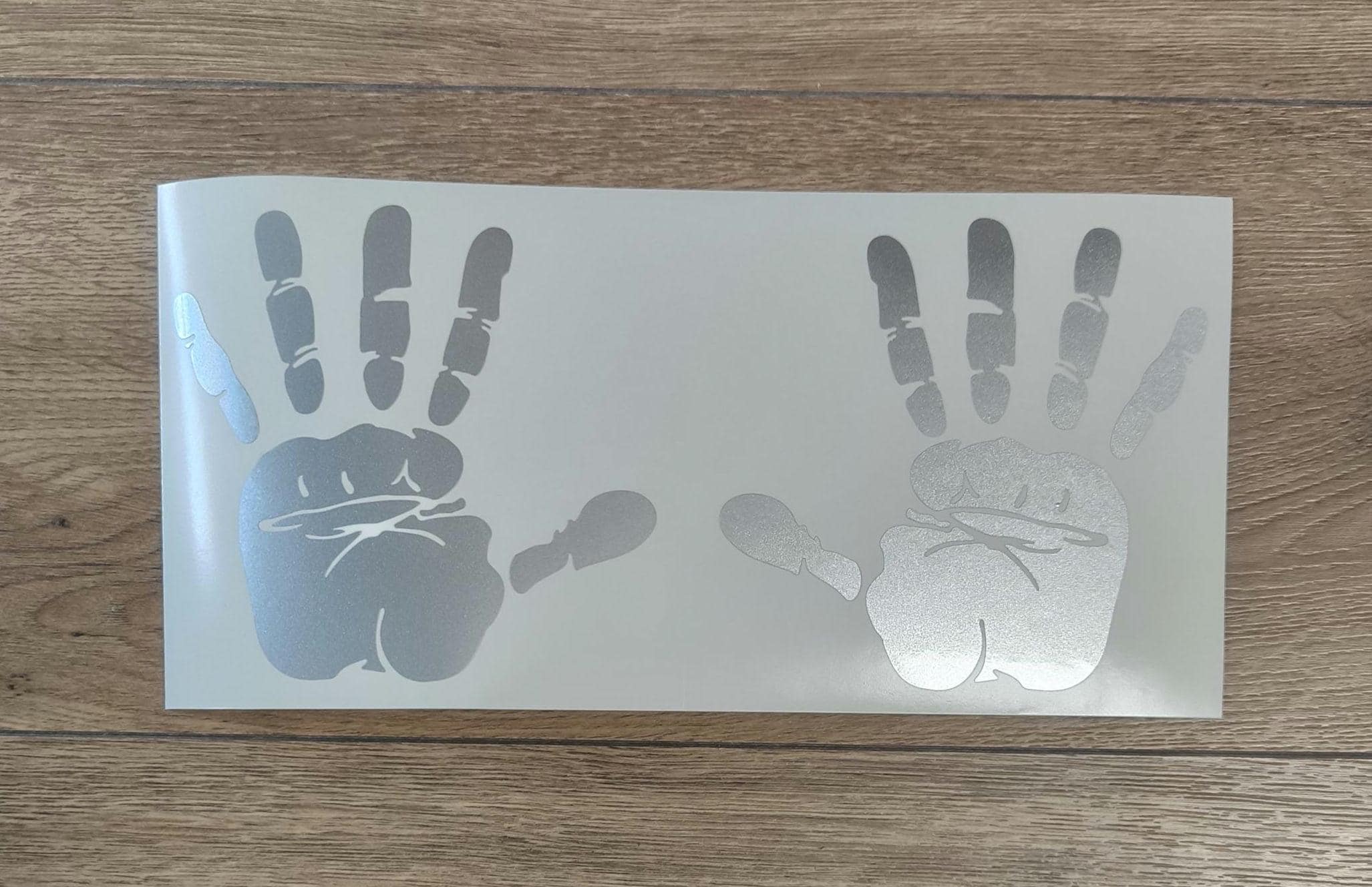 Two Hand Wave Stickers Vinyl Decal Sticker, Fits JL / JLU / JT (x2 ...