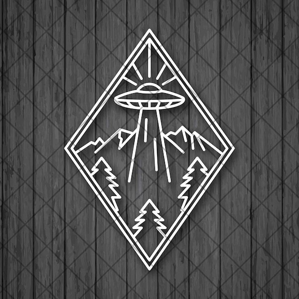 Ufo Sticker - Etsy