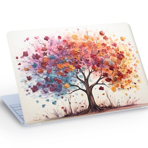 Vibrant Autumn TREE LAPTOP SKIN Decal Sticker, Ttree Laptop Skin Decal ...