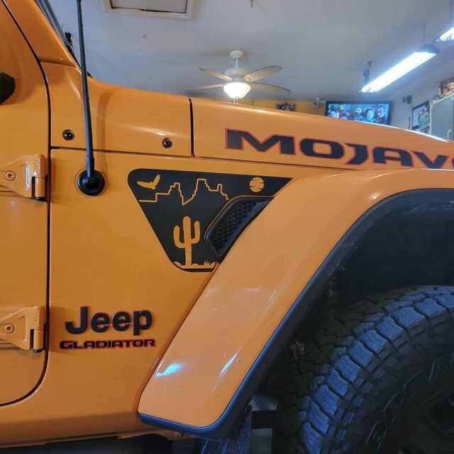 Custom Fender Vent Decals Vent PAIR Decals | Etsy