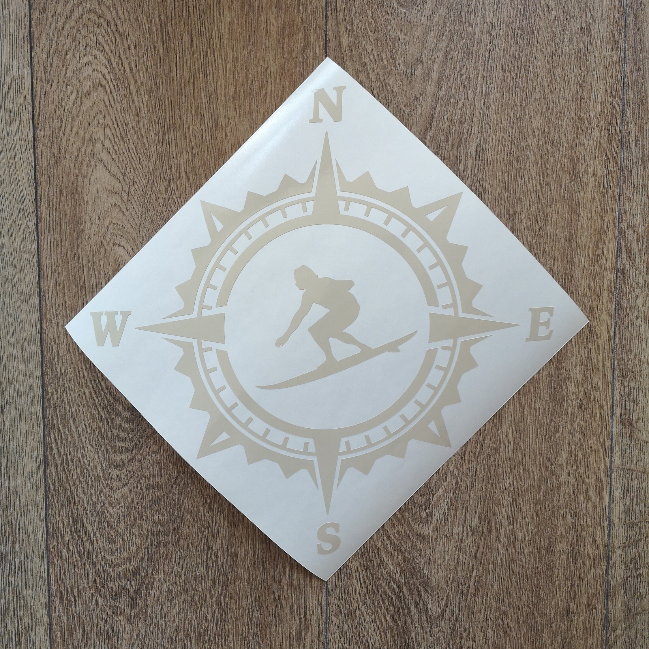 SURFER Compass Vinyl Decal Sticker Skate Decal Surf Decal - Etsy