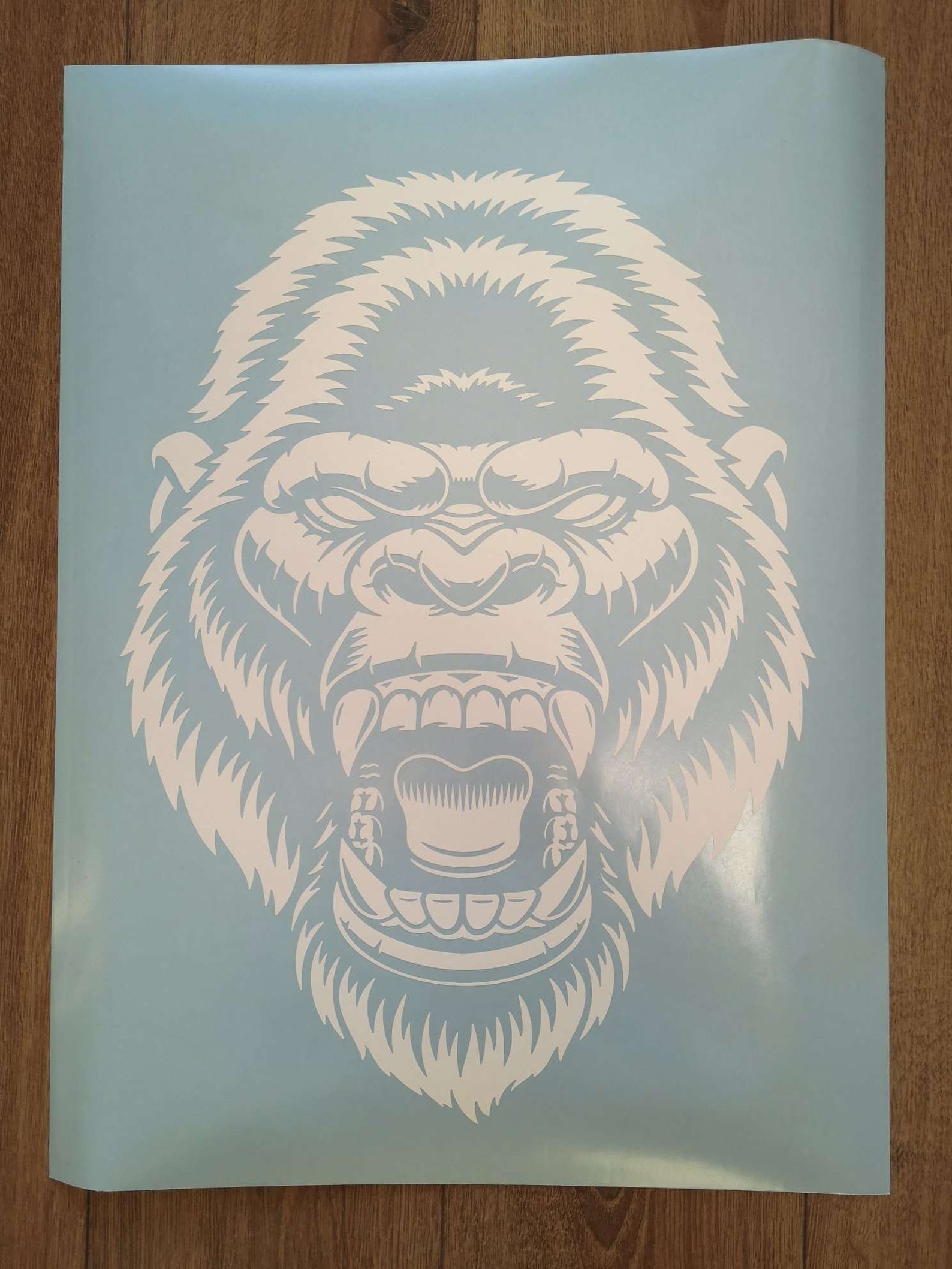 Angry Gorilla Vinyl Decal Sticker, 4x4 Vehicle Decal, Gorilla Truck ...