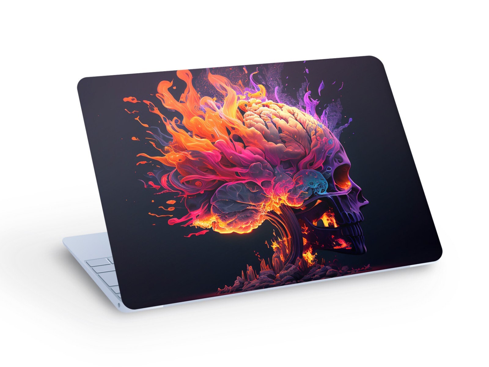 Brain Storm LAPTOP SKIN Decal Sticker, Brain Burnout MacBook Skin ...