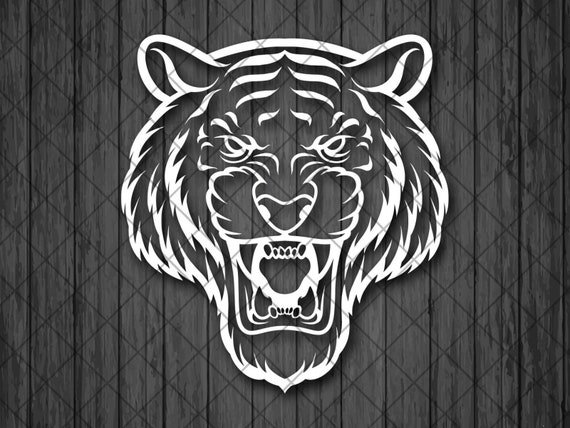 TIGER Vinyl Decal Sticker Angry TIGER Decal TIGER Truck | Etsy