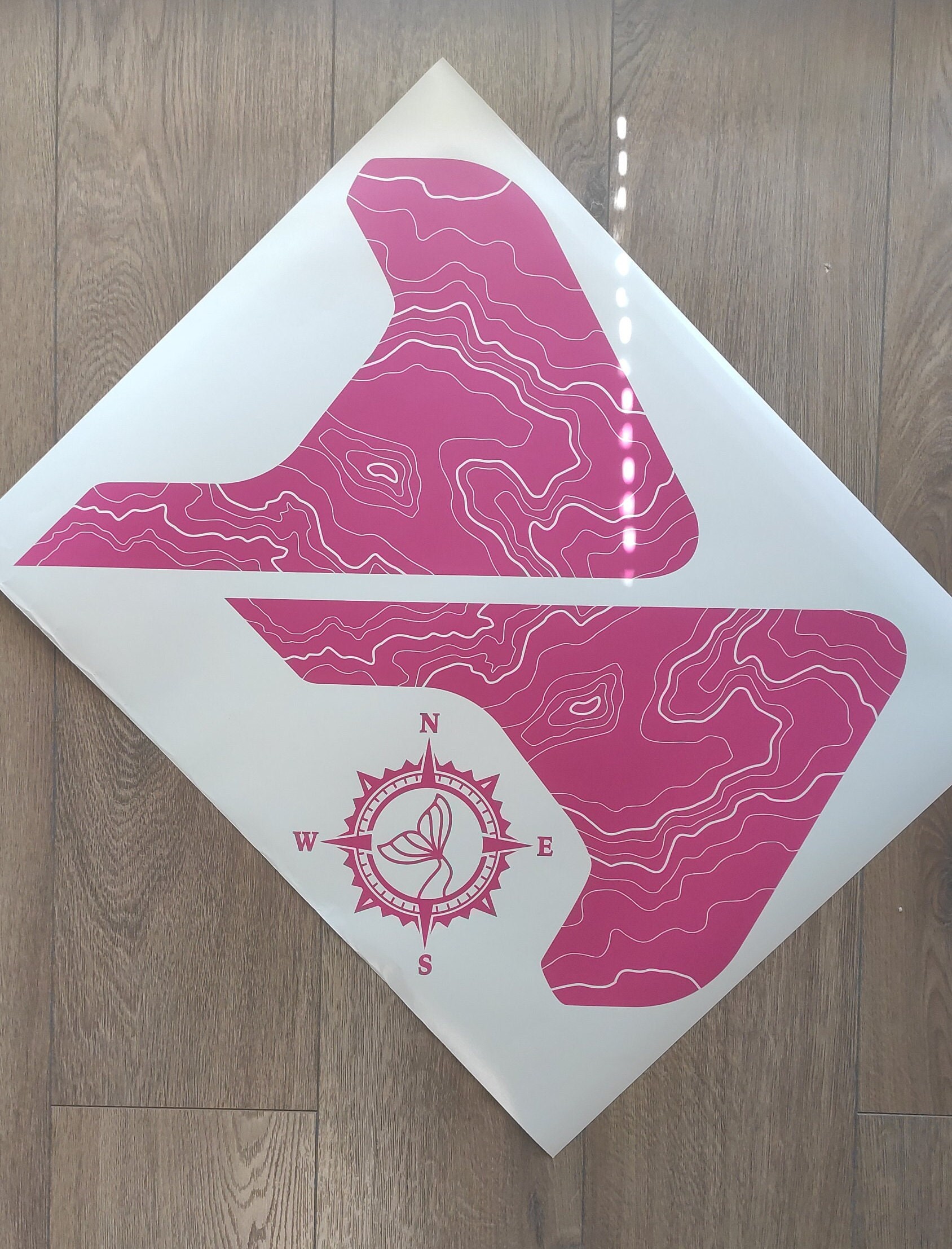 Topography Fender Vent Vinyl Decal Sticker JL / JLU / JT - Etsy