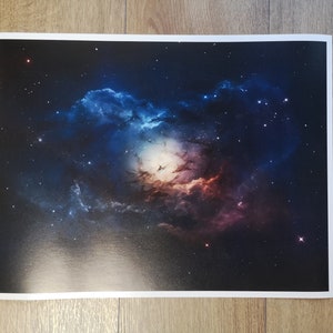 GALAXY LAPTOP SKIN Decal Sticker, Colorful Space Galaxy Laptop Skin ...
