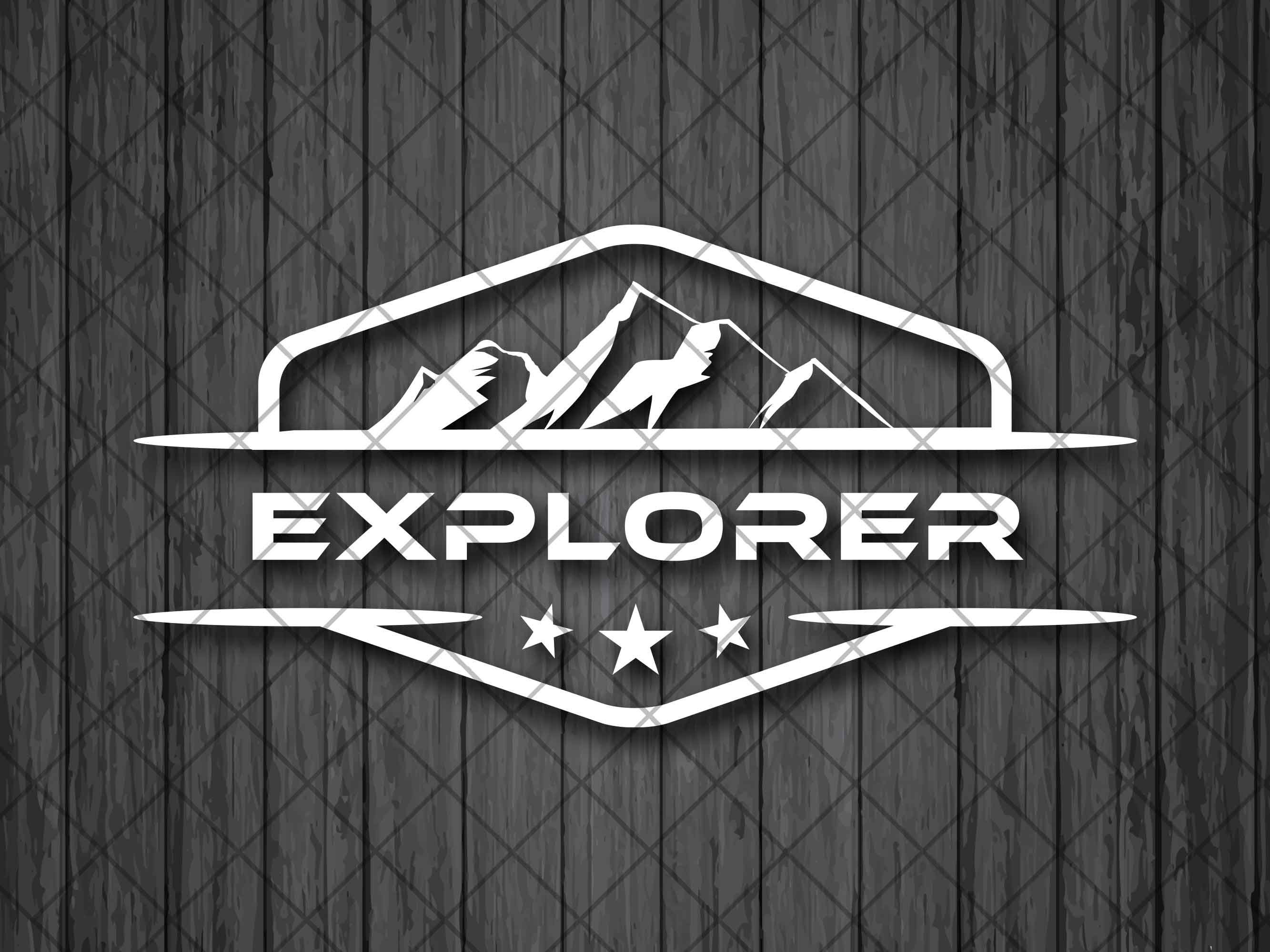 Mountain EXPLORER 4x4 off Road Vinyl Decal Sticker 4x4 - Etsy
