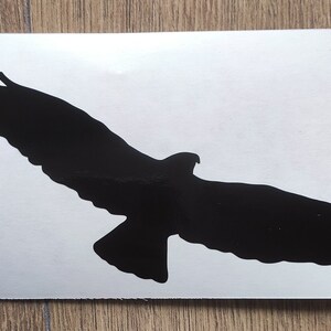 Hawk Decal, Eagle Car Decals, Crow Stickers, Laptop Decal, Adventure ...