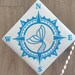 MERMAID Compass Vinyl Decal Sticker Compass Rose Ocean - Etsy