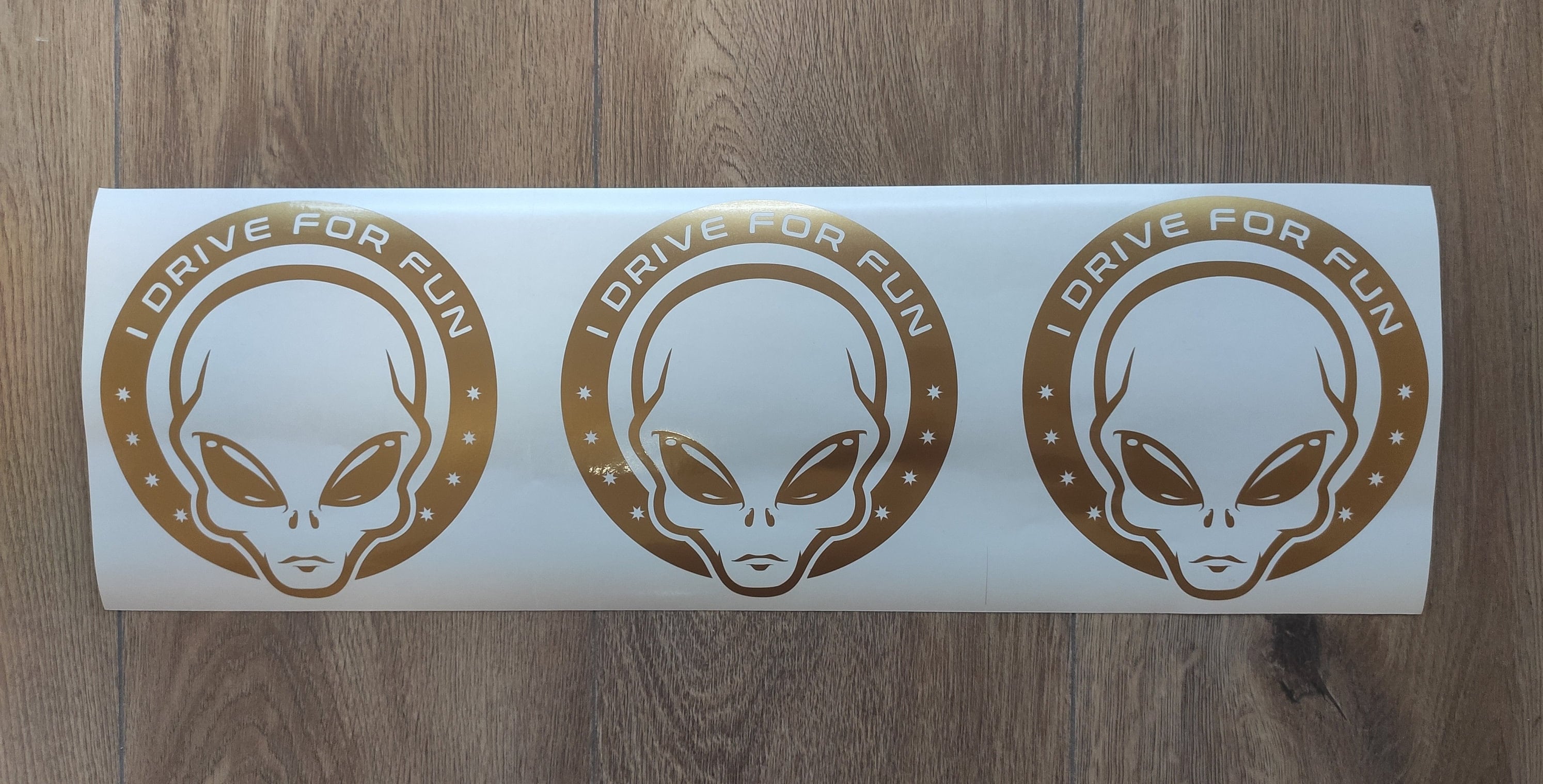 Custom Text ALIEN Vinyl Decal Sticker UFO Car Decal UFO - Etsy Denmark