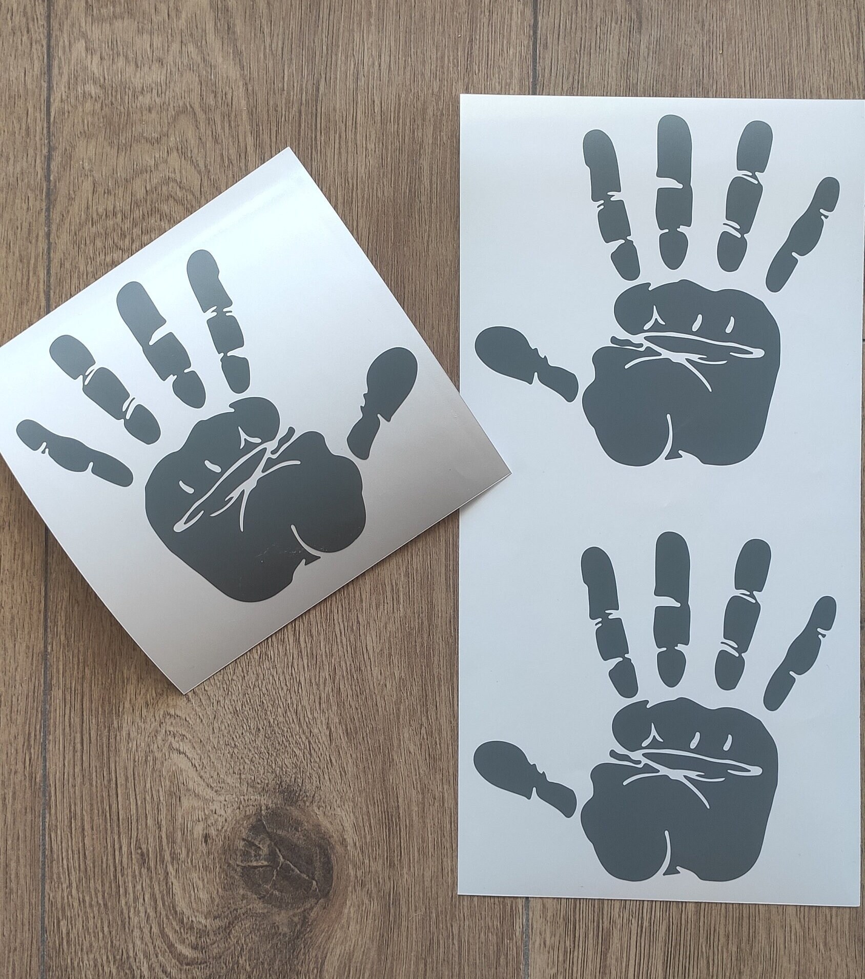 Two Hand Wave Stickers Vinyl Decal Sticker, Fits JL / JLU / JT (x2 ...