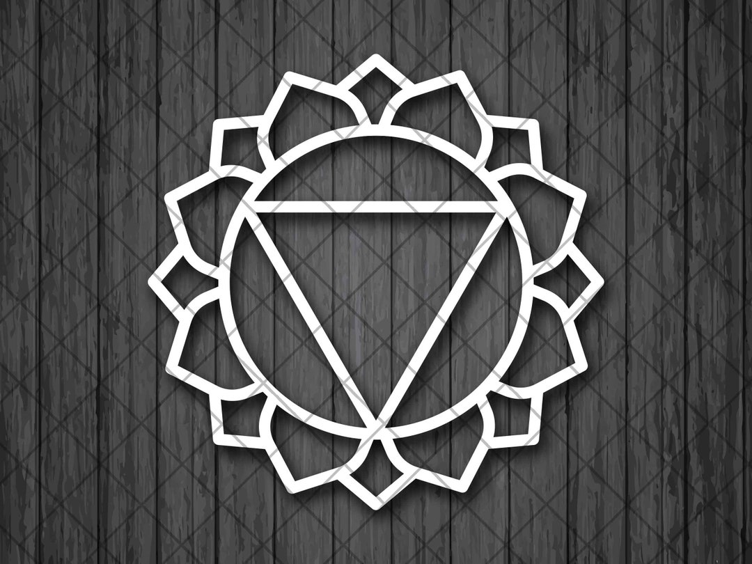 Visuddha Chakra Decal, Reiki Symbols Sticker, Chakra Symbol Wall Decor ...