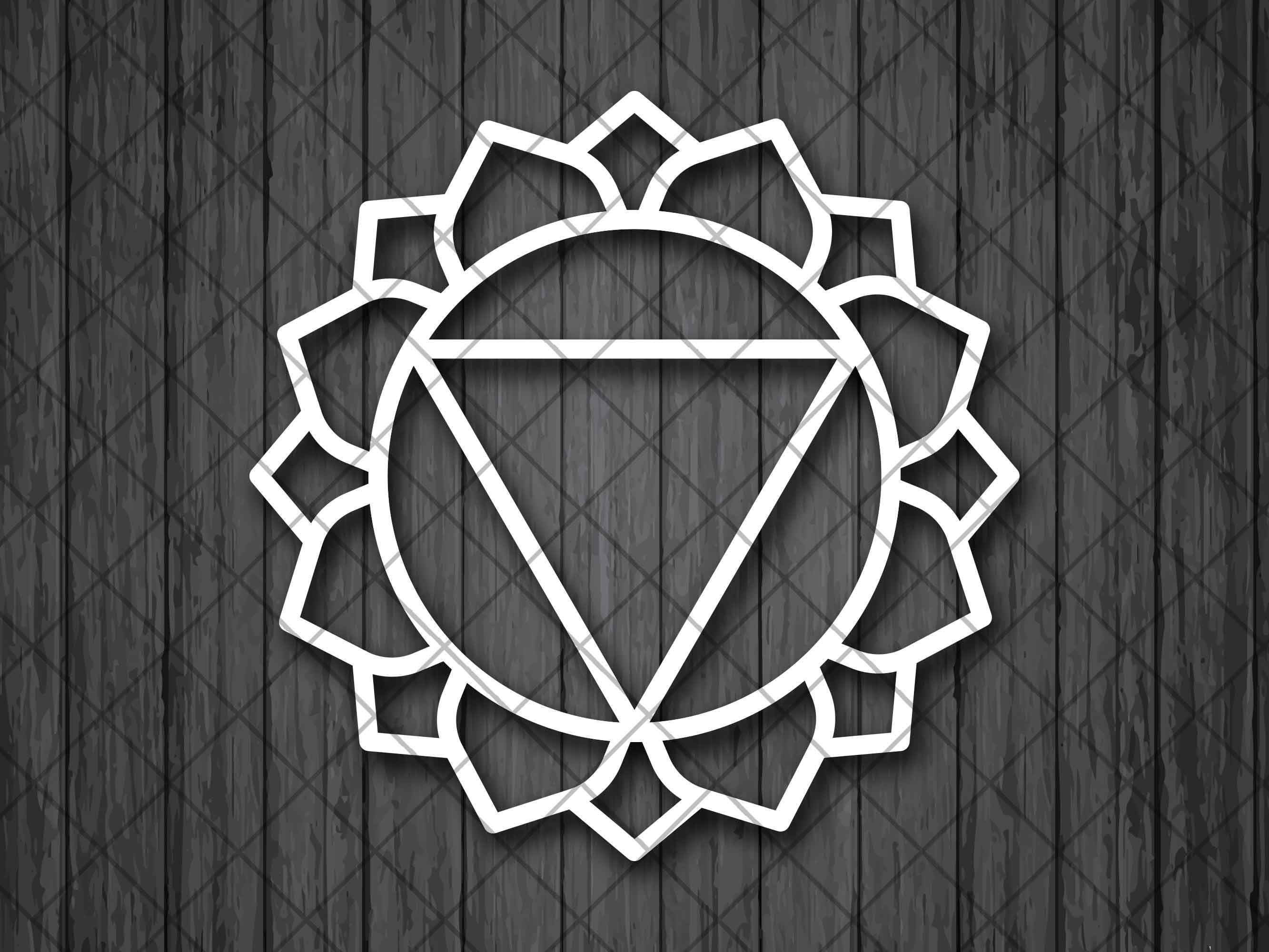 Visuddha Chakra Decal Reiki Symbols Sticker Chakra Symbol - Etsy