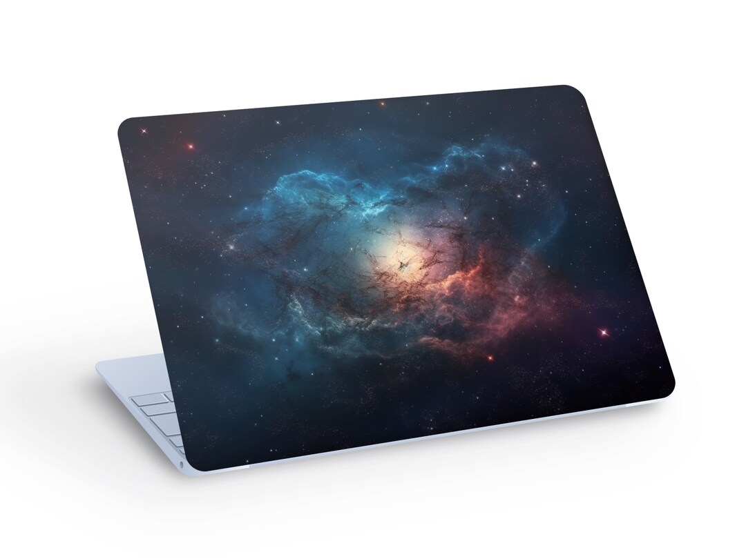 GALAXY LAPTOP SKIN Decal Sticker, Colorful Space Galaxy Laptop Skin ...