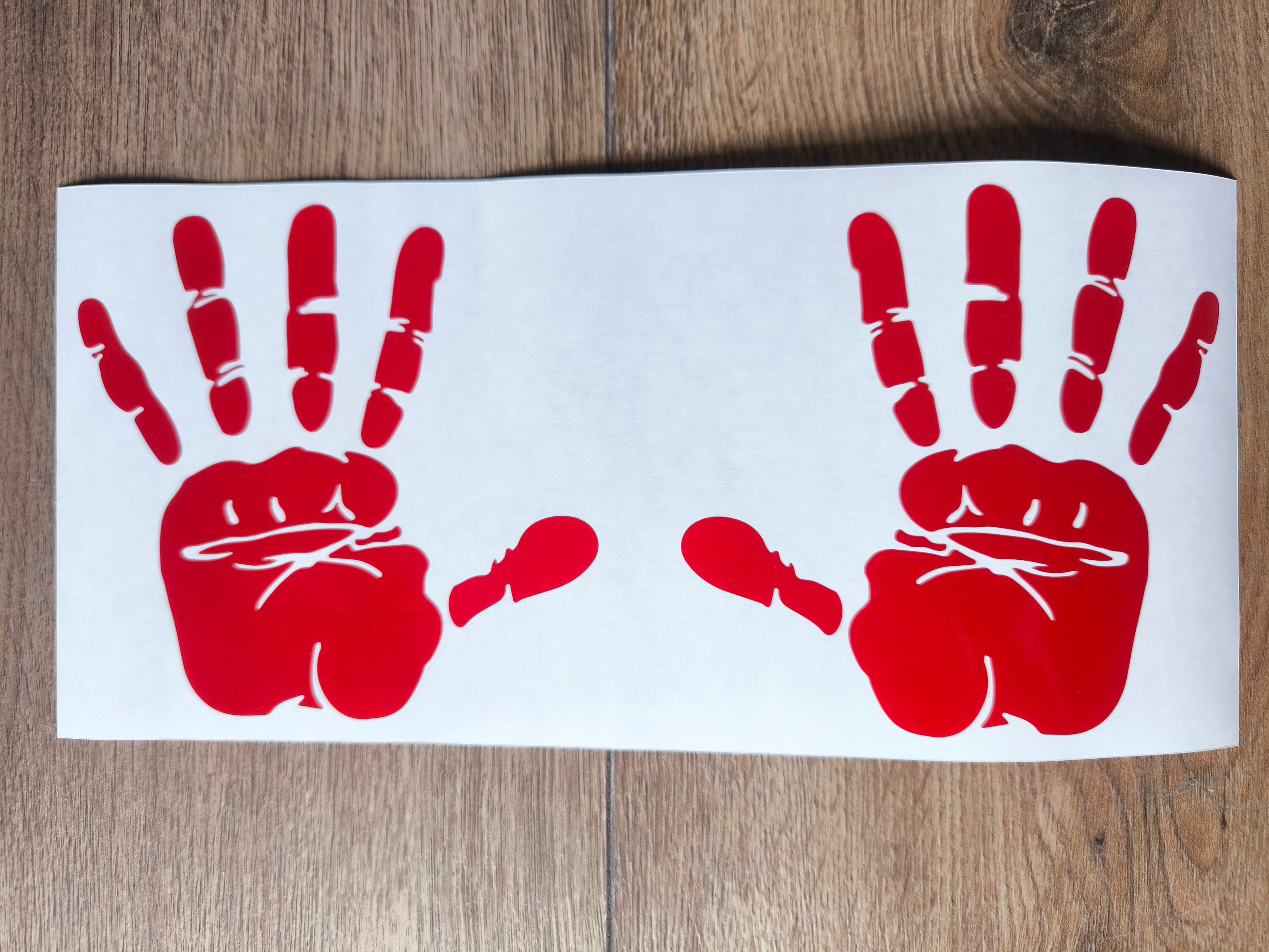 Two Hand Wave Stickers Vinyl Decal Sticker, Fits JL / JLU / JT (x2 ...