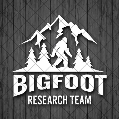 BIGFOOT Research Team Vinyl Decal Sticker BIGFOOT Decal - Etsy