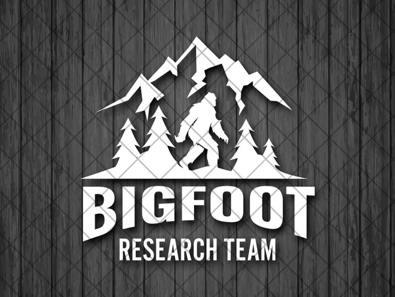 BIGFOOT Research Team Vinyl Decal Sticker BIGFOOT Decal - Etsy