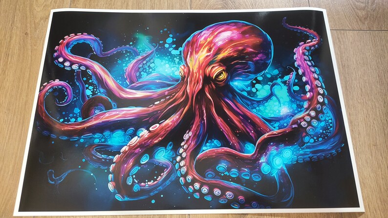 OCTOPUS LAPTOP SKIN Decal Sticker, MacBook Skin, Octopus Laptop Skin ...