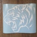 TIGER Vinyl Decal Sticker, Angry TIGER Decal, TIGER Truck Decal, Tiger ...
