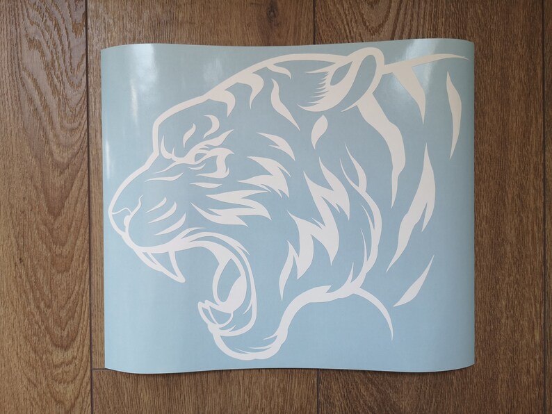 TIGER Vinyl Decal Sticker Angry TIGER Decal TIGER Truck - Etsy