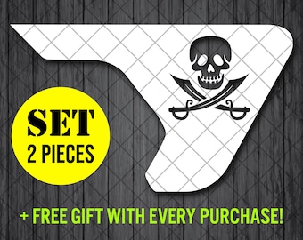 Pirate Skull Fender Vent Vinyl Decal Sticker JL / JLU / JT - Etsy