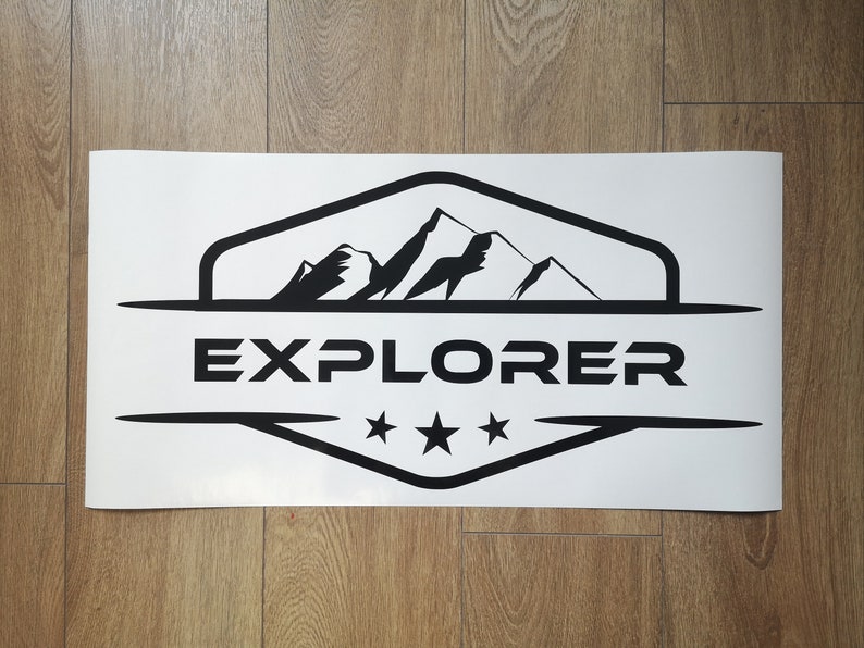 Mountain EXPLORER 4x4 off Road Vinyl Decal Sticker 4x4 | Etsy