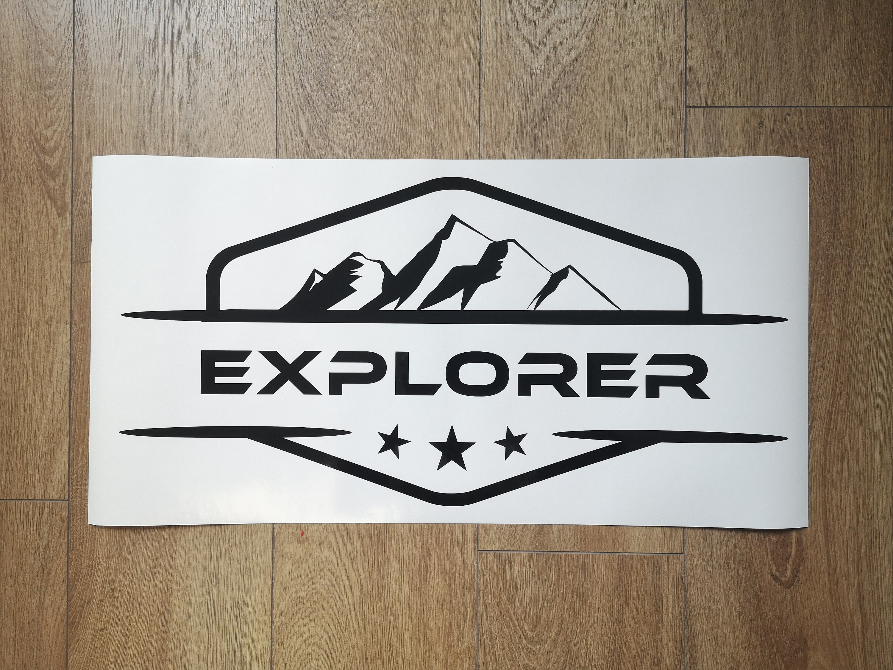 Mountain EXPLORER 4x4 off Road Vinyl Decal Sticker 4x4 | Etsy