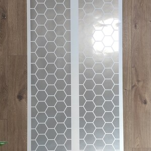 Honeycomb RACING Car Stripes Decals Stickers 2x10"- Universal Fit 2pcs ...