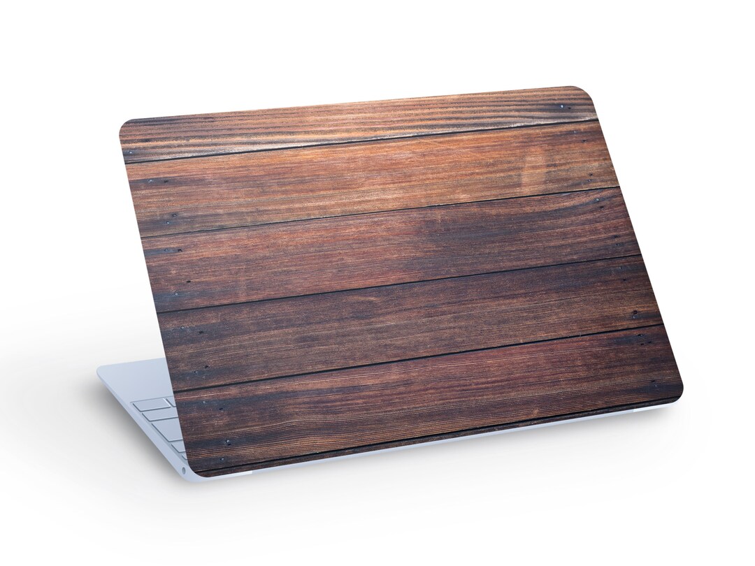 WOOD Planks LAPTOP SKIN Decal Sticker, Wood Laptop Skin Decal - Custom ...