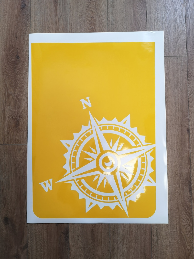 Compass Blackout Truck Hood Vinyl Decal Sticker Compass - Etsy