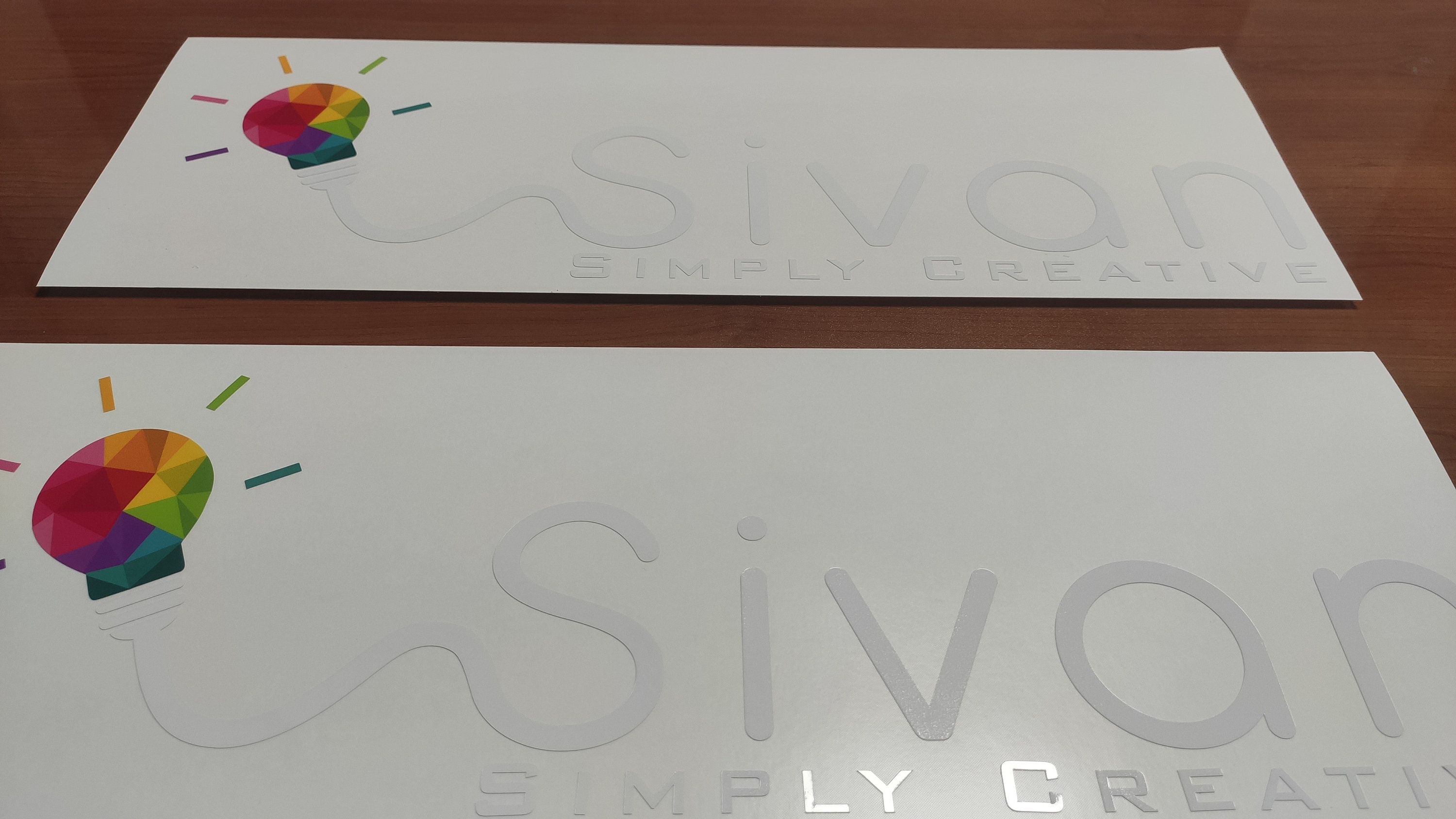 CUSTOM Printed Vehicle LOGO Vinyl Decal Stickers, Your Custom Printed ...