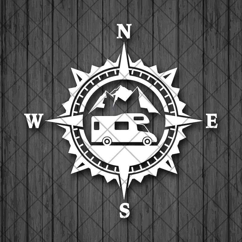 Camping Vinyl Decal - Etsy