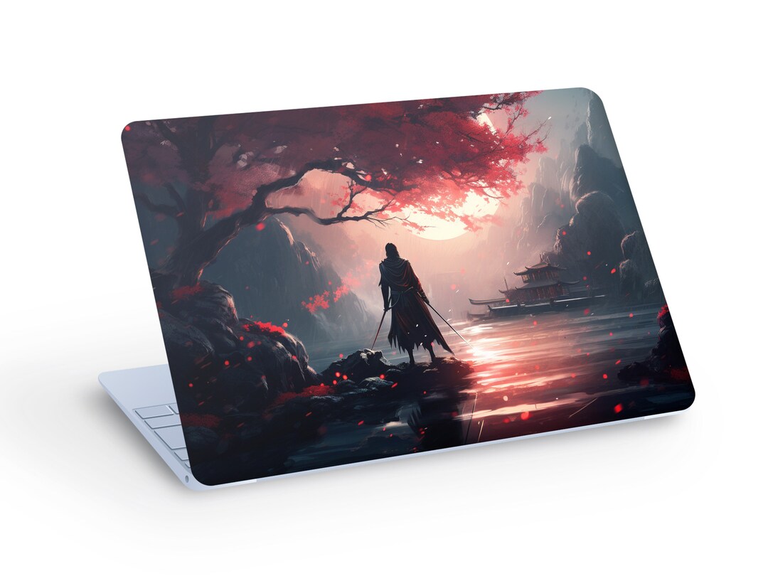 SAMURAI LAPTOP SKIN Decal Sticker, Samurai Warrior MacBook Skin ...