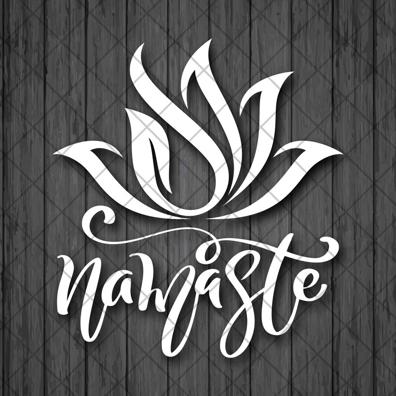 Namaste Sign Sticker - Etsy UK