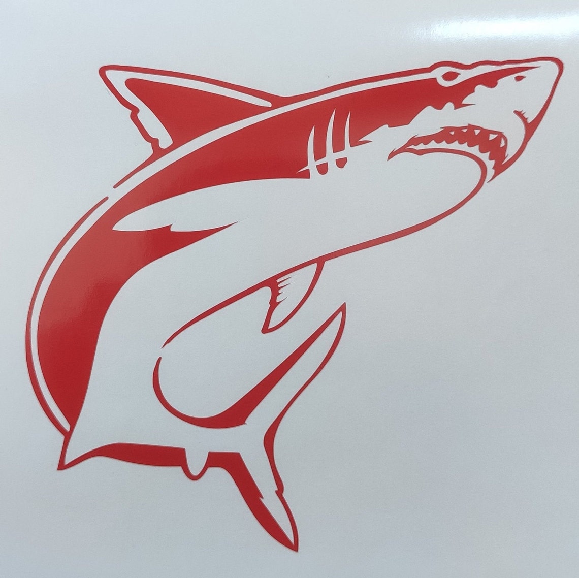 Shark Vinyl Decal Sticker Cars Fishing Decal Shark Car | Etsy