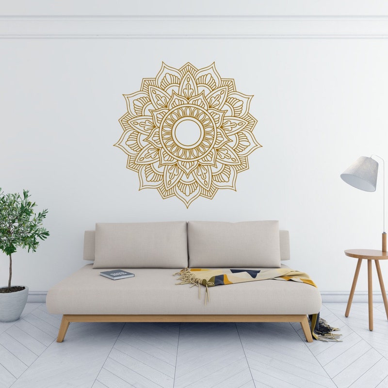 Mandala Wall Stickers - Etsy