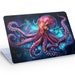 OCTOPUS LAPTOP SKIN Decal Sticker, MacBook Skin, Octopus Laptop Skin ...