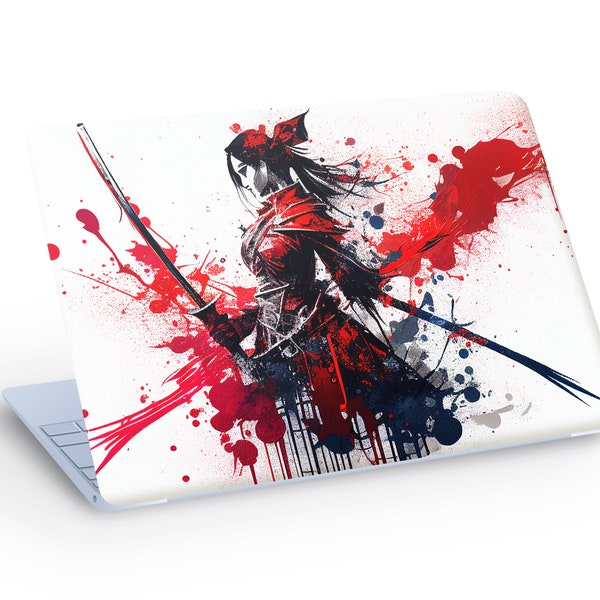 Samurai MacBook Decal - Etsy