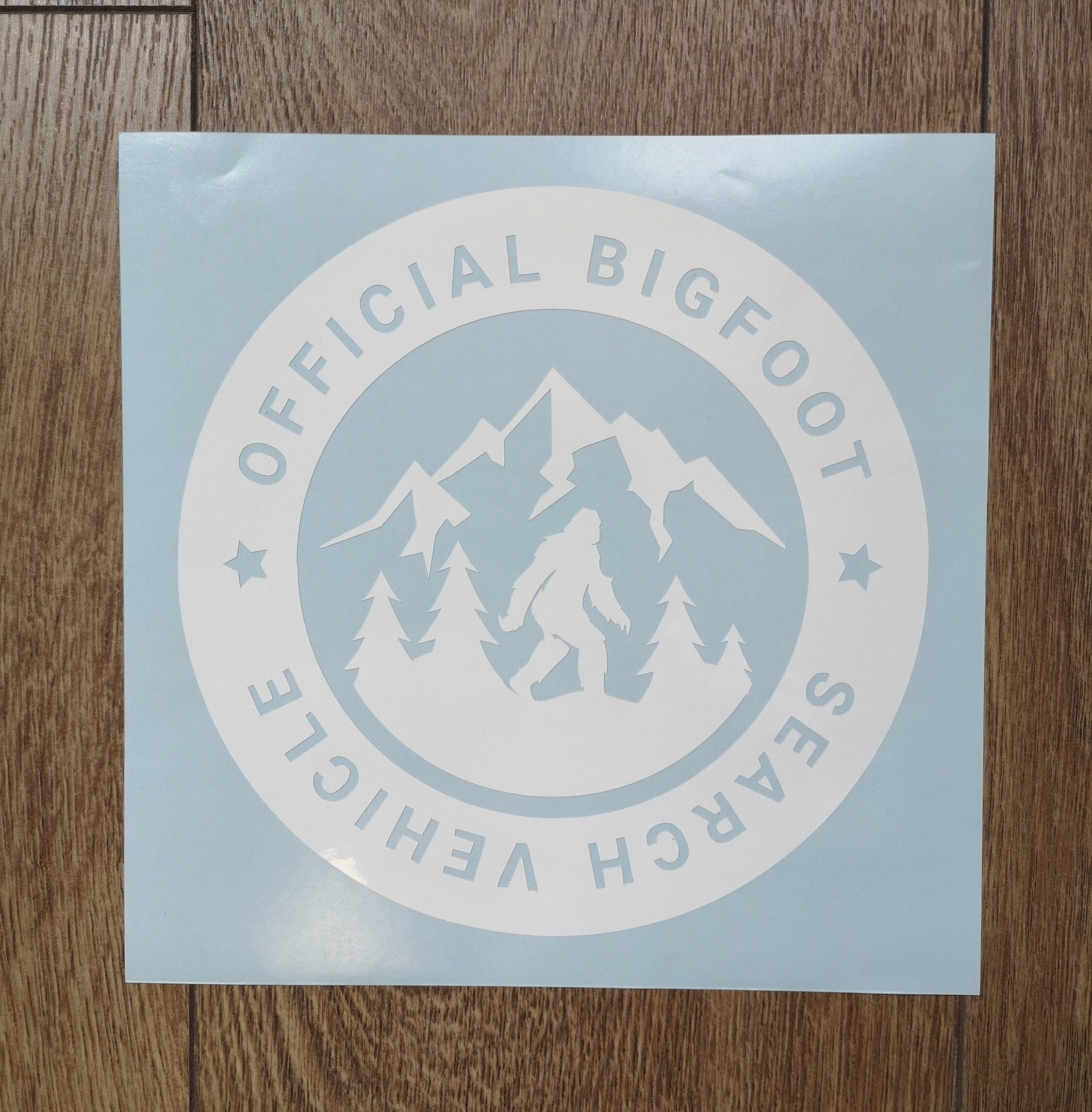Official BIGFOOT Search Vehicle Vinyl Decal Sticker BIGFOOT | Etsy
